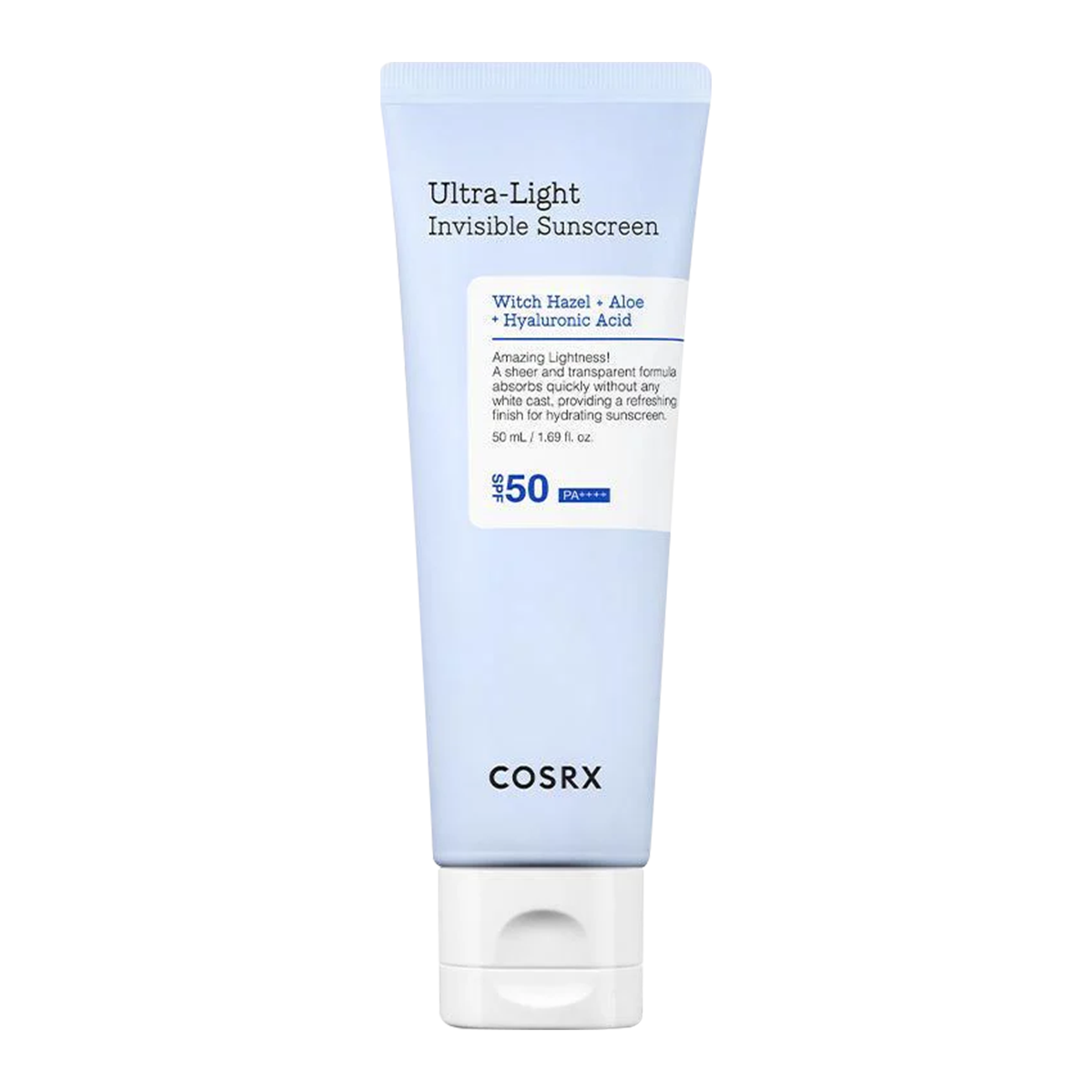 Ultra-Light Invisible Sunscreen SPF50 PA++++ | COSRX