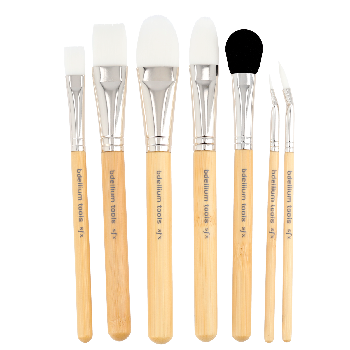 SFX Brush Set 7 PC. with Double Pouch | Bdellium Tools | Nuestro Secreto