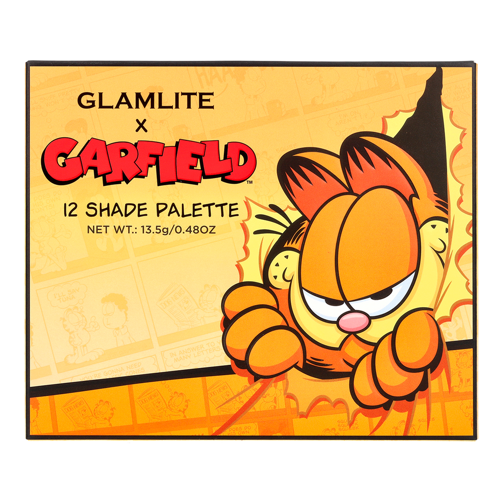 Garfield x Glamlite 12 Shadow Palette | Nuestro Secreto