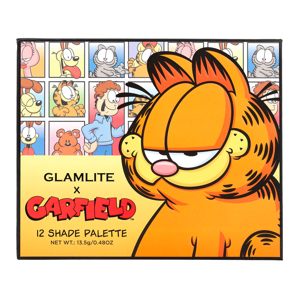 Garfield x Glamlite 12 Shadow Palette | Nuestro Secreto